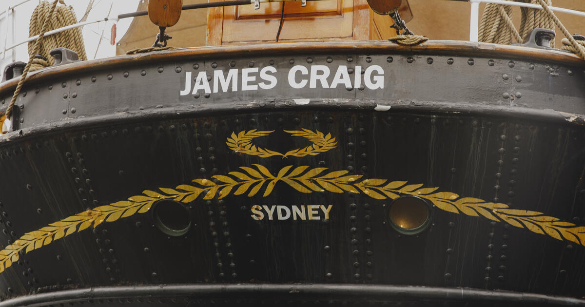Tall ship James Craig | Australian National Maritime Museum