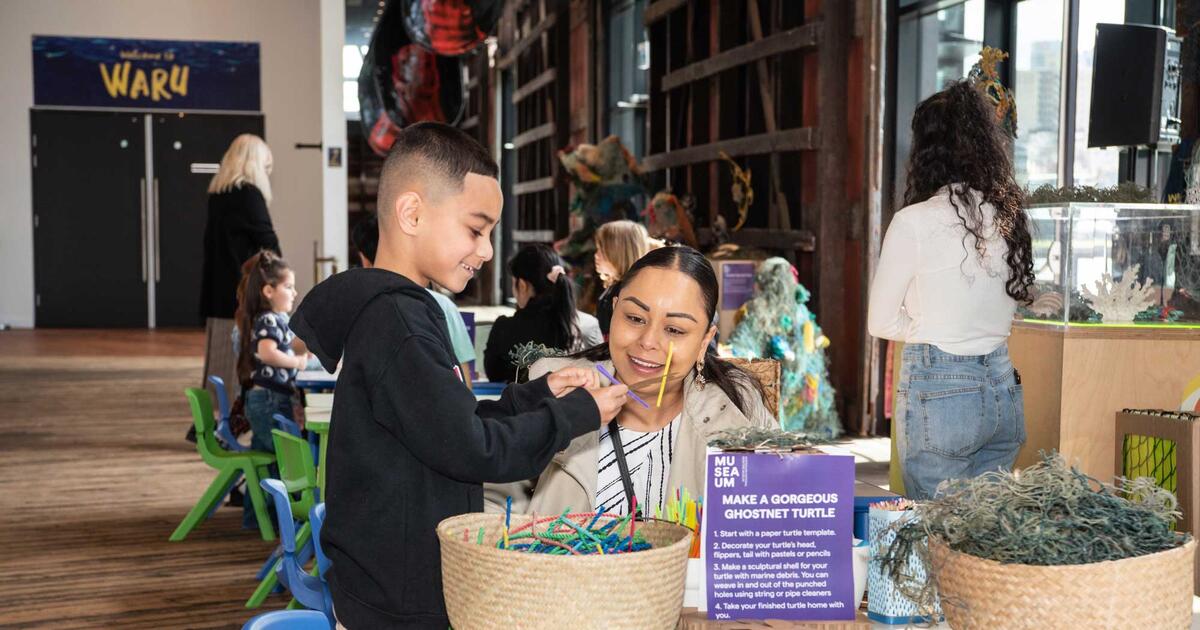 WARU - Journey of the small turtle | Australian National Maritime Museum